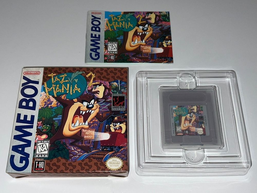 Game Boy Classic (GB) Spiel - Taz-Mania 2/Taz Mania 2 (OVP) | Kaufen ...