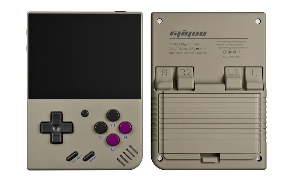 Miyoo Mini Plus Retro Handheld Emulator grau 64Gb fabrikneu (Neu und ...