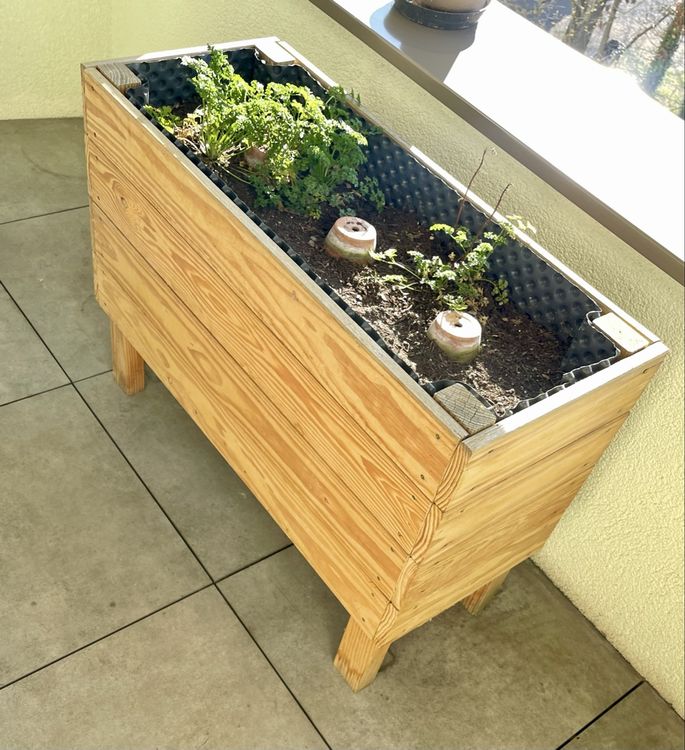 Hochbeet Kruter Balkon