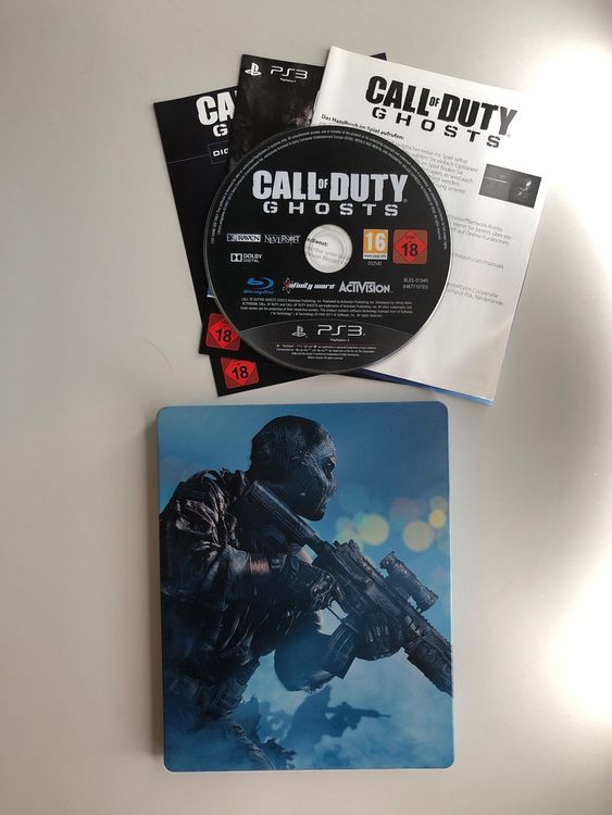 COD Ghosts - Steelbox - COD ghosts - PS3 | Kaufen auf Ricardo