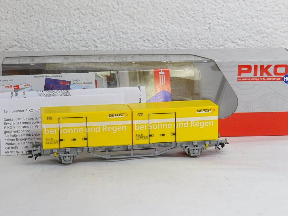 Piko 57746 Post Container Wagen AAE, SBB, H0, GS/DC,OVP | Acheter sur ...