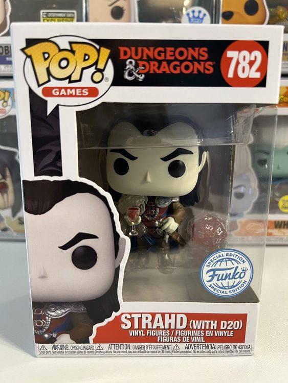 Funko POP! Games Donjons et Dragons Strahd (avec D-20) Limit (Neu und ...