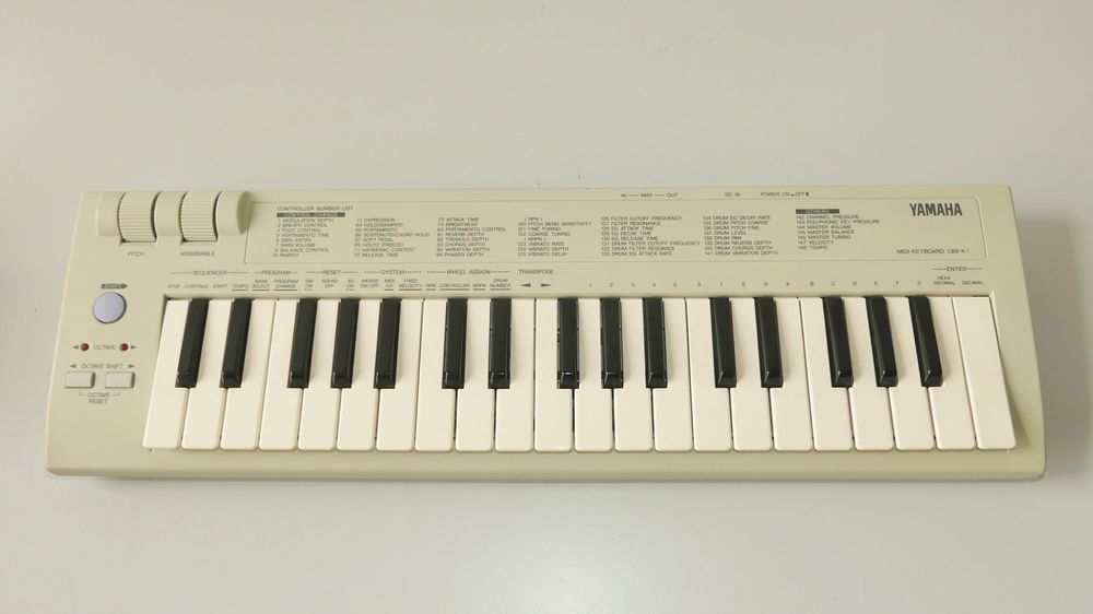 YAMAHA CBX-K1 MIDI Controller Keyboard | Kaufen auf Ricardo