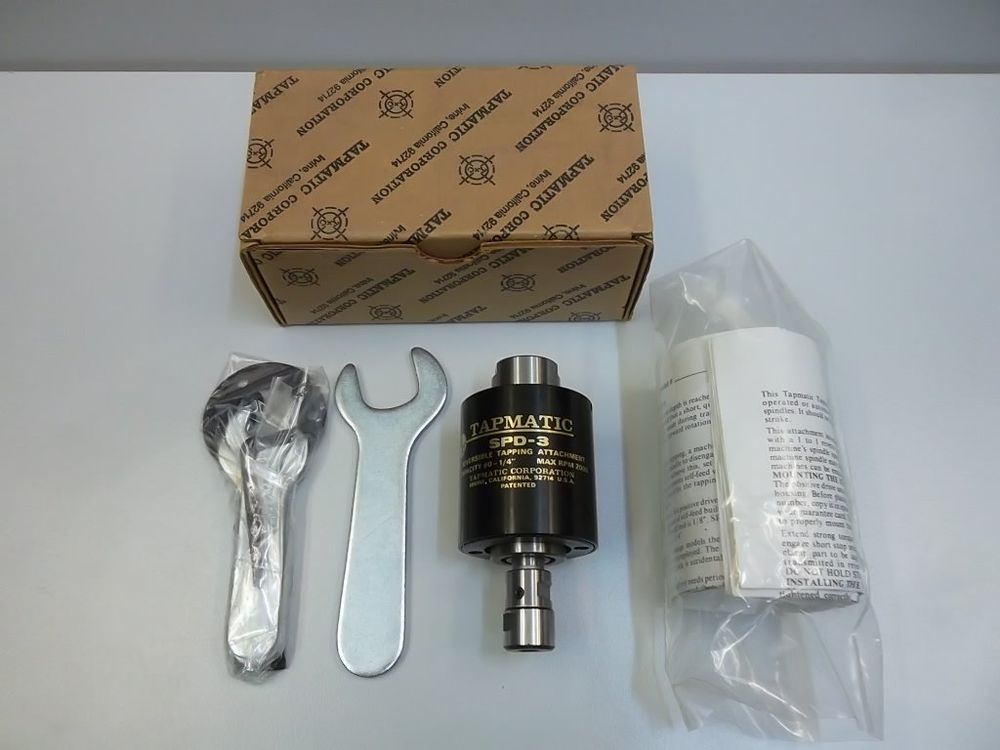 TAPMATIC Gewindeschneidapparat SPD-3 (neu) (Neu und originalverpackt ...