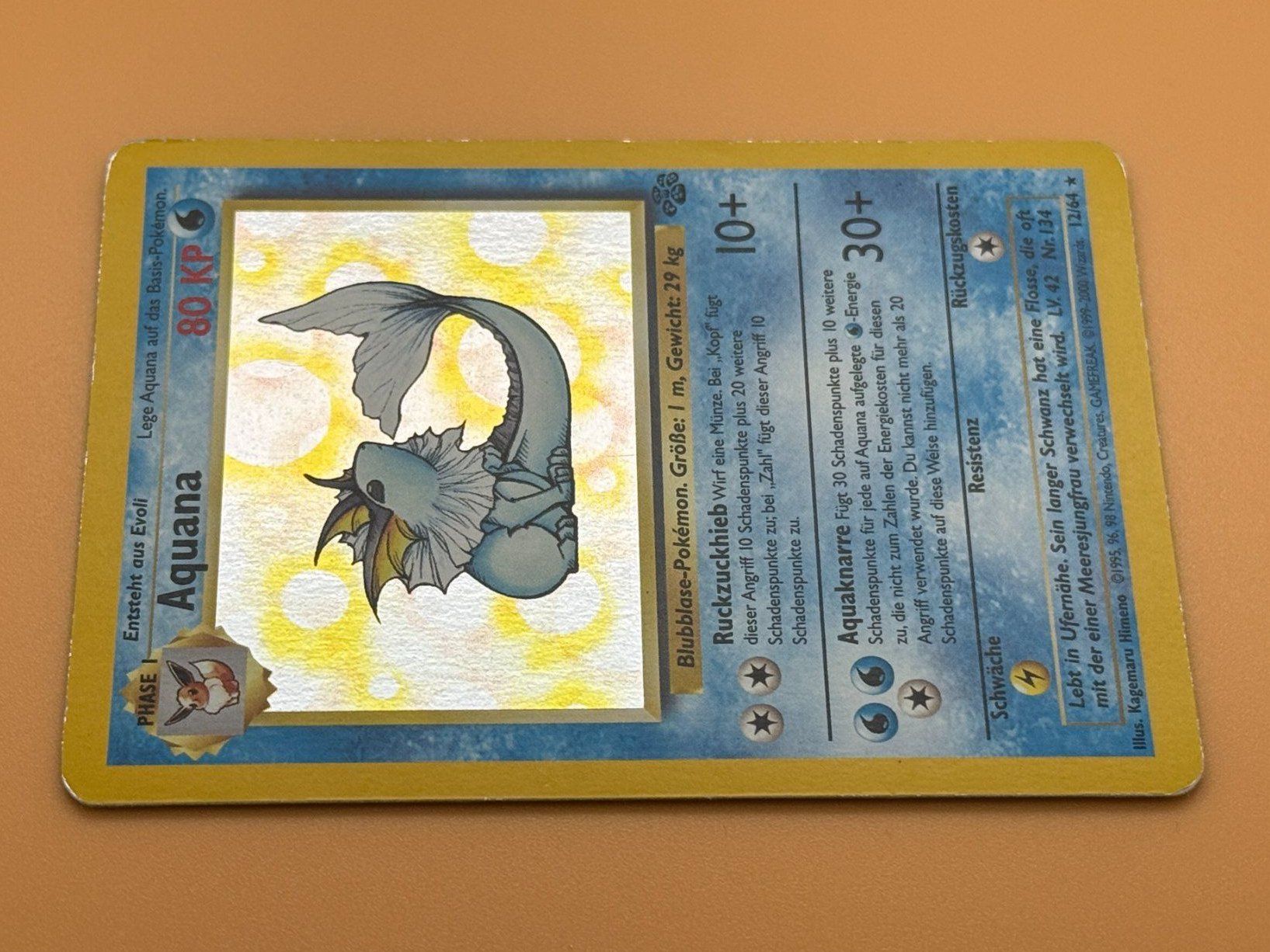 Aquana 12/64 Holo Pokémon Jungle ab 1.- (Neu (gemäss Beschreibung)) in ...