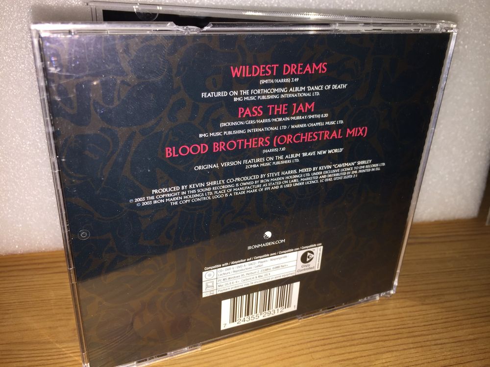 IRON MAIDEN - WILDEST DREAMS --LIMITED EDITION (Gebraucht) in Lupfig ...