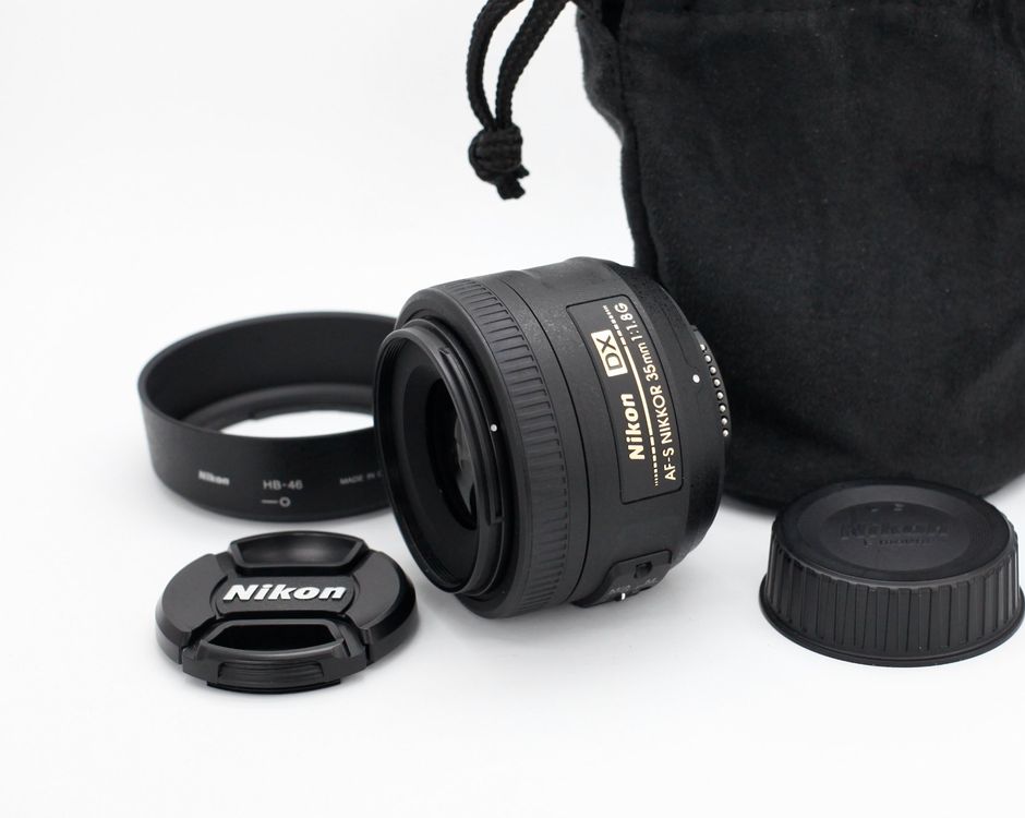 Nikon AF-S Nikkor DX 35mm f1.8 G neuwertig! (Neu (gemäss Beschreibung)) in Birsfelden für CHF ...