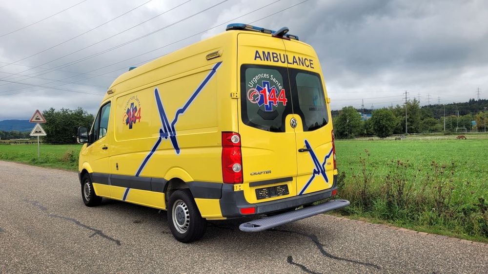 VW Crafter 35, Ambulance/Rettungswagen/Ambulanz | Kaufen auf Ricardo