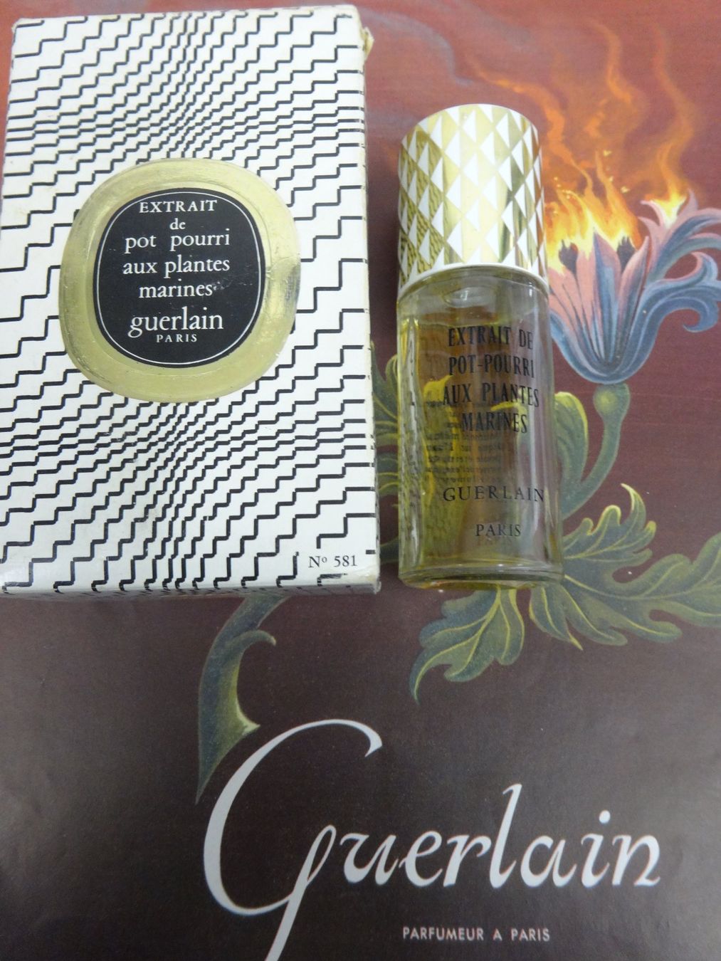 Vintage Guerlain Extrait de Pot-Pourri aux Plantes Marines (Gebraucht ...