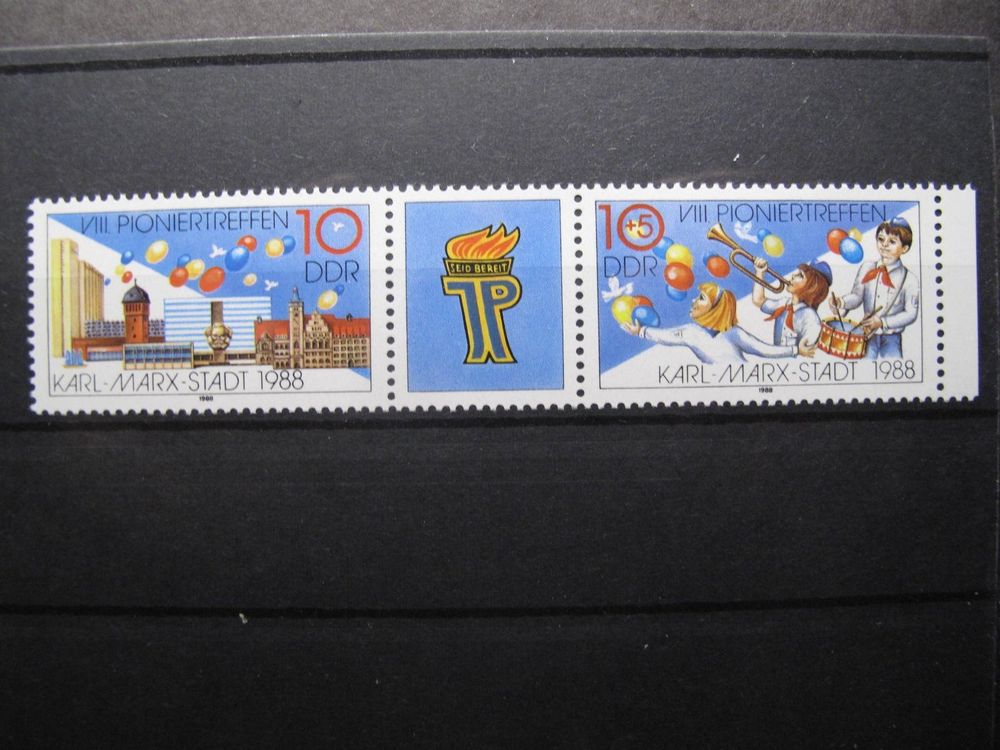 DDR 1988 Pioniertreffen ** | Kaufen auf Ricardo