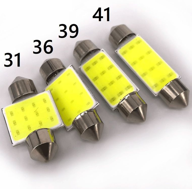 Auto LED Lampen COB C5W 12V 31,36,39,41mm (Neu (gemäss Beschreibung)) in Mauren für CHF 0.9 ...