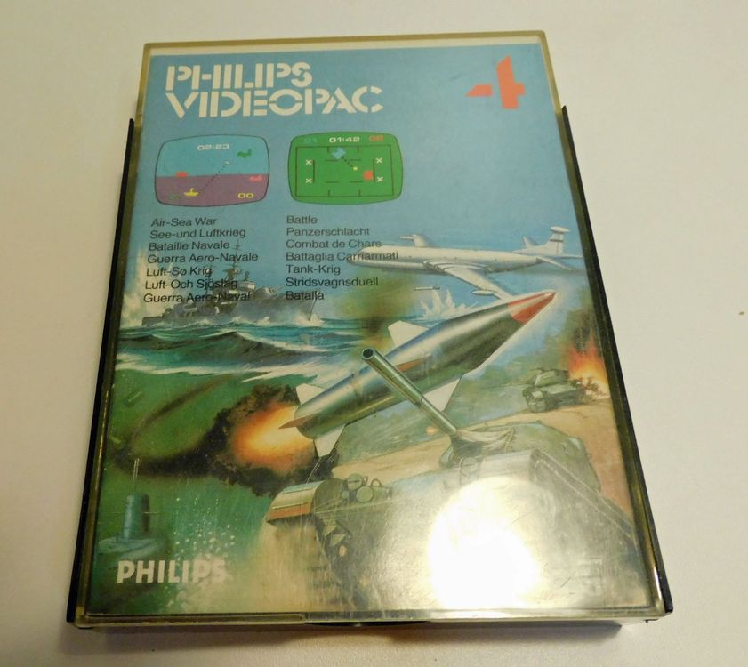 Neue Fundschätze Game Philips Videopac 4 Air Sea War ect (Gebraucht) in ...