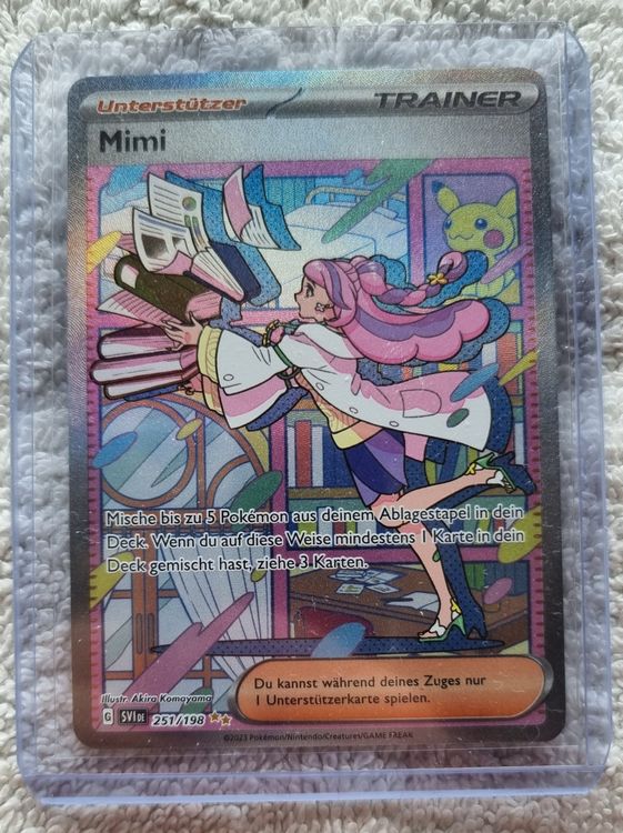 Pokémon Karmesin & Purpur - Mimi Trainer Karte | Kaufen auf Ricardo