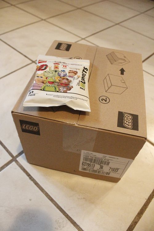 LEGO minifigures Muppets - 1 Box 36 pieces (Neu und originalverpackt ...