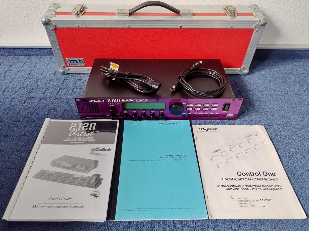 Digitech 2120 Artist + Foot Controller + Case | Kaufen auf Ricardo