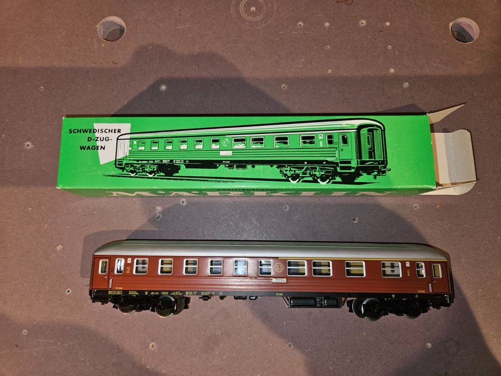 1 Märklin 4030 SJPersonenwagen im OVP neuwertig (Neu (gemäss ...