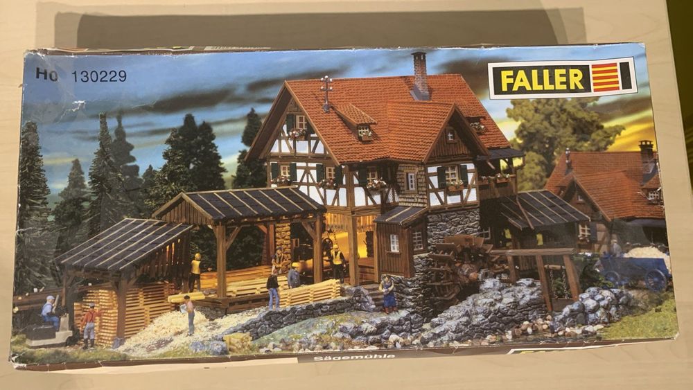 FALLER 130229 - Sägemühle mit Motor (Neu und originalverpackt) in für ...