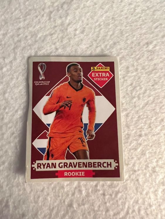 Ryan Gravenberch WM-Extra-Sticker (Neu (gemäss Beschreibung)) in Hettlingen für CHF 1 – mit ...
