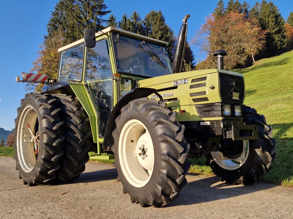 Allradtraktor Traktor Hürlimann H-358.4 DT Jg. 1989 3980 Std (Gebraucht ...