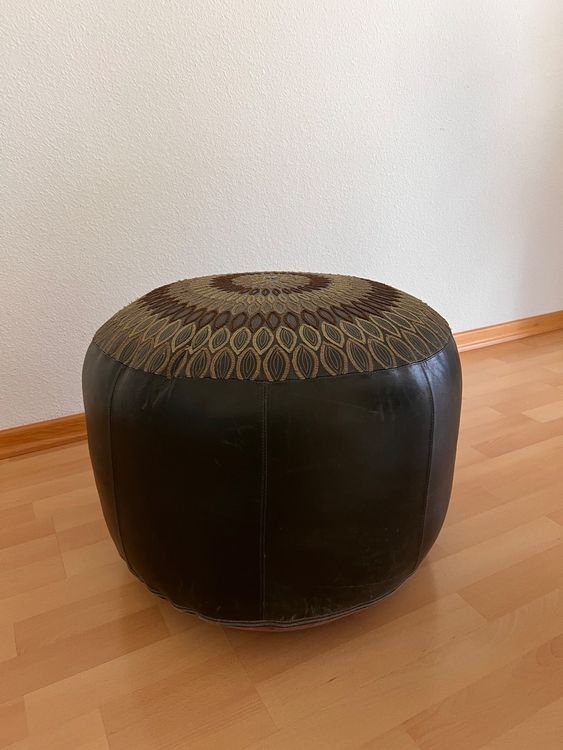 Vintage Hocker - echt Leder (Gebraucht) in Bergdietikon für CHF 26 ...