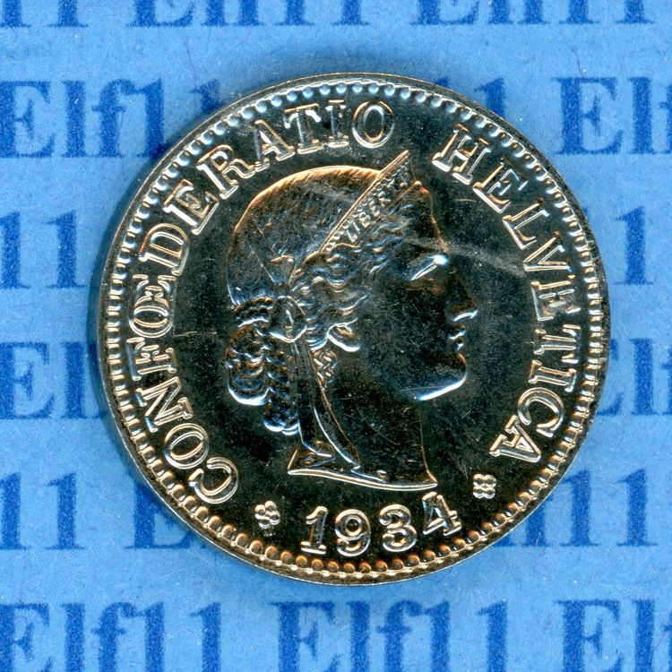 CHF___0.10 1934 stgl * nigelnagelneu! 10 Rappen (Neu (gemäss Beschreibung)) in Widnau für CHF ...
