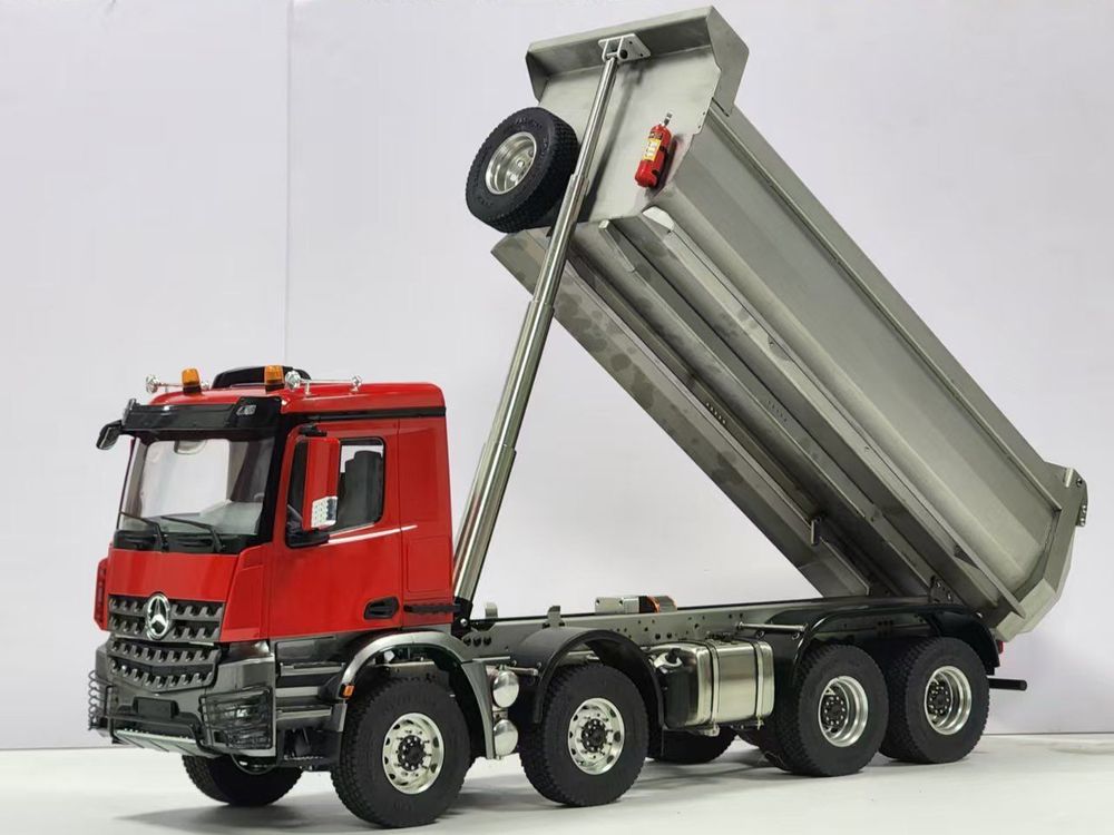 1:14 RC 8x8 Kipper hydr aus Metall mit Licht/Sound - RTR/NEU (Neu und ...