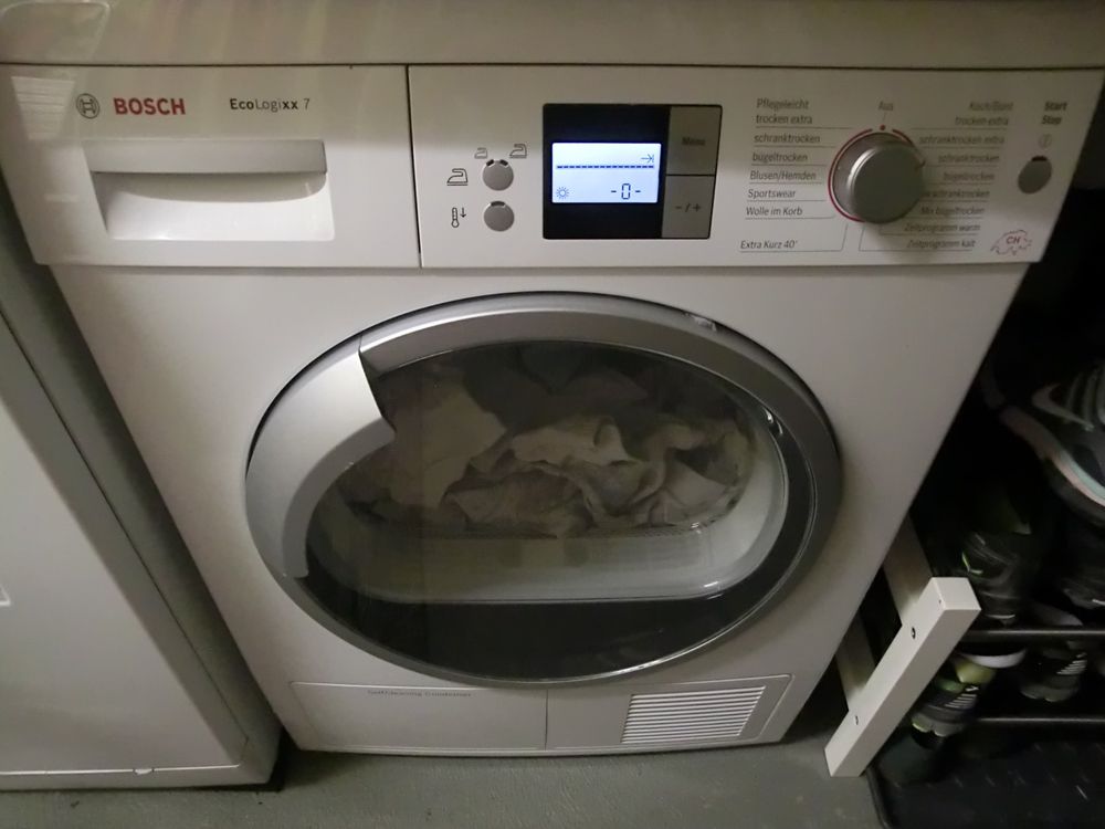 Trockner Bosch EcoLogixx 7 Wärmepumpen Wäschetrockner 7kg (Gebraucht ...