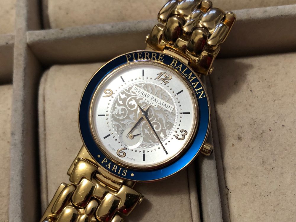 Montre Pierre Balmain homme fonctionne 33mm fonctionne | Kaufen auf Ricardo