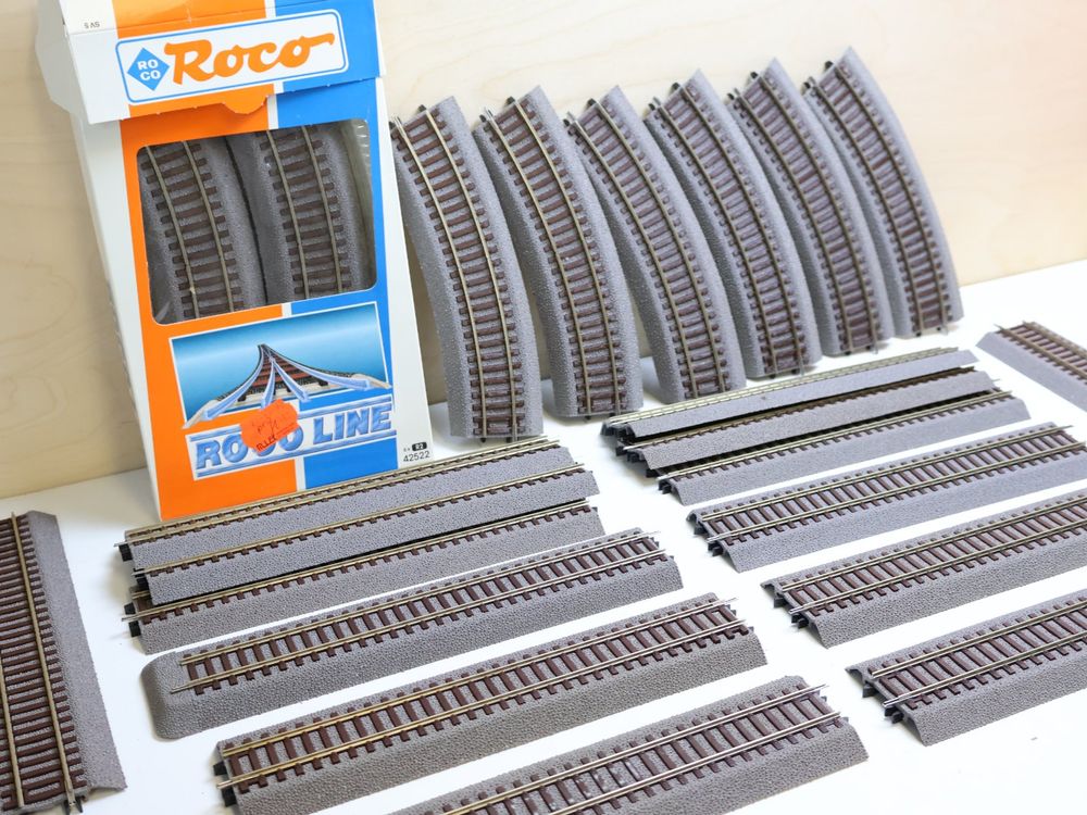 ROCO Line 26 x Gerade & Kurven H0 42510 / 42522 (Gebraucht) in ...