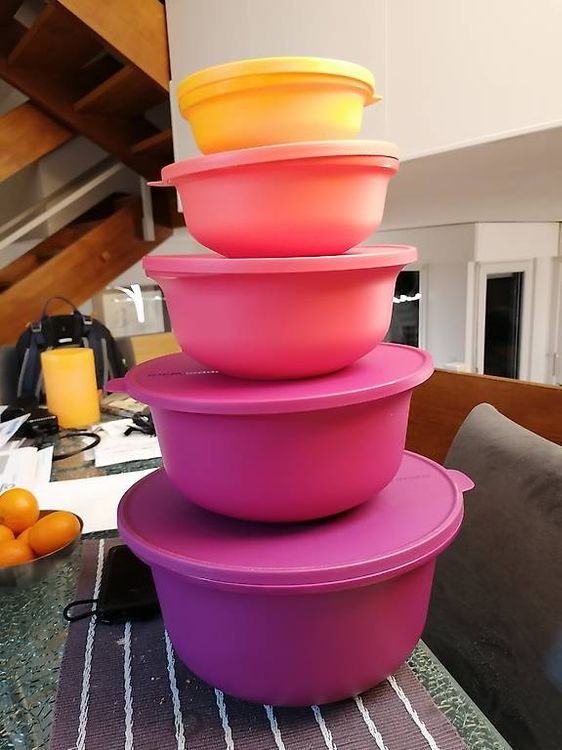 Stilvolle Tupperware Schüssel Set Bild