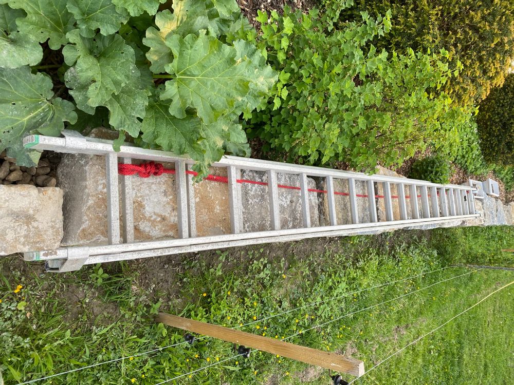 Ausziehbare Leiter 10m