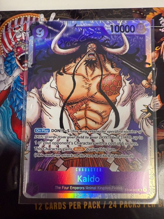 Kaido ST04-003 SR - One Piece Card Game (Neu (gemäss Beschreibung)) in Renens VD für CHF 1 – mit ...