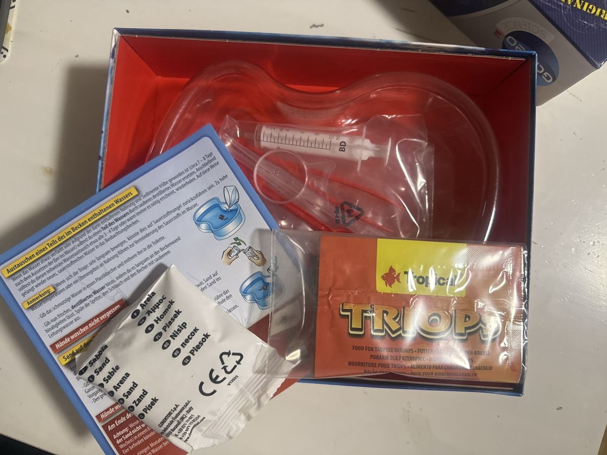 Triops Starter Set Galileo Science - Hatch Prehistoric Pets! (Neu und ...