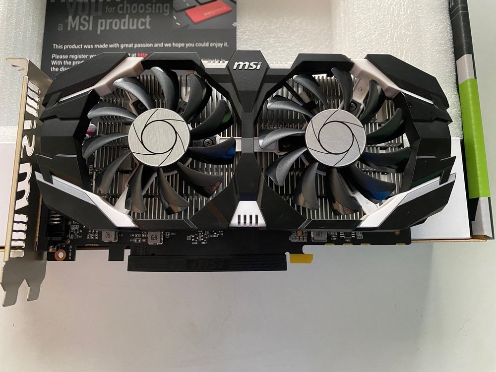 Grafikkarte MSI GeForce GTX 1050TI 4GT | Kaufen auf Ricardo