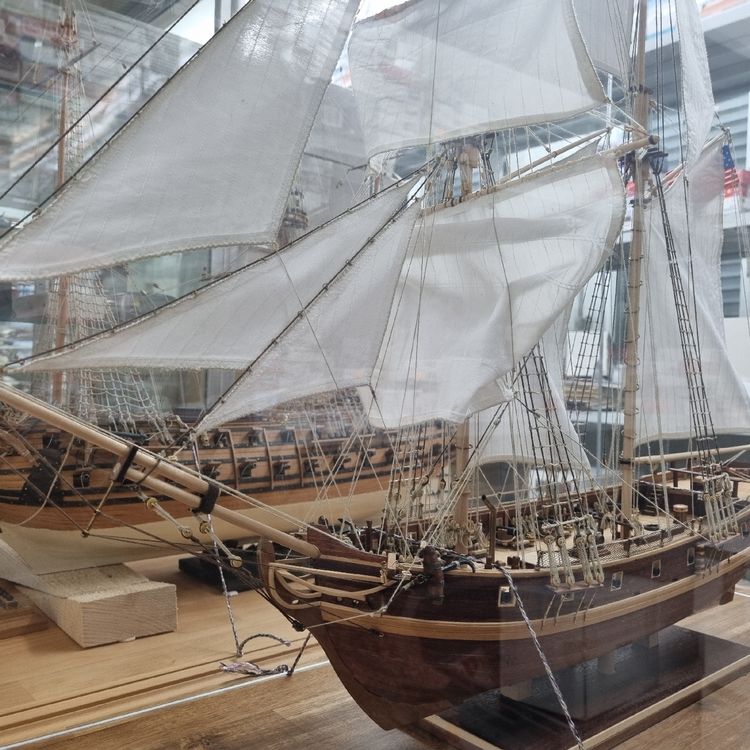 Schiffsmodell HMS Enterprise Fregatte 1799, neu 1:51 L 36.73 (Neu und ...