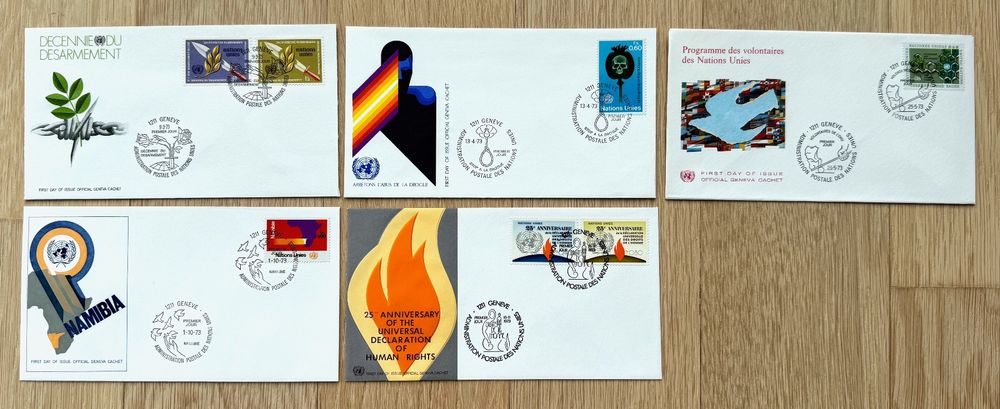 FDC UNO Genf 1973 | Kaufen auf Ricardo