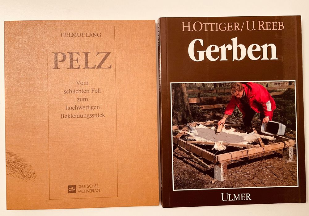 Leder Häute Felle Pelze gerben Schuhmacher Sattler Handwerk (Neu ...
