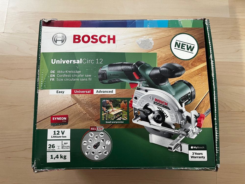 Bosch UniversalCirc 12 Akku-Kreissäge (Gebraucht) in Gebenstorf für CHF ...