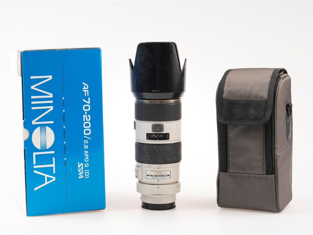Minolta AF 70-200 2.8 APO G (D) SSM (Gebraucht) in Wil SG für CHF 431 ...