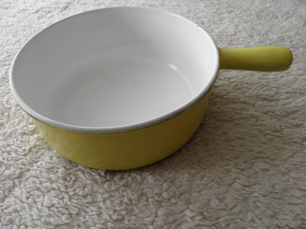 Vintage Fondue Caquelon, Guss/Emaille (Gebraucht) in Triesen FL für CHF ...