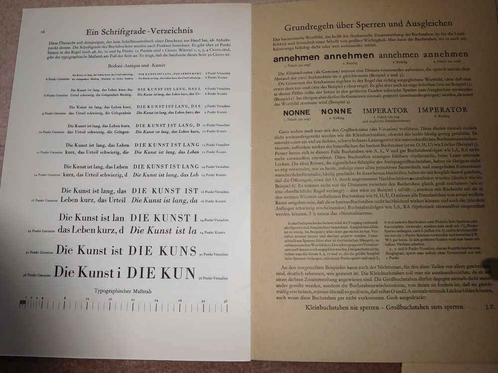 Gute Schriftformen, Heft Nr. 1, 3 + 5, von Jan Tschichold (Neu (gemäss ...