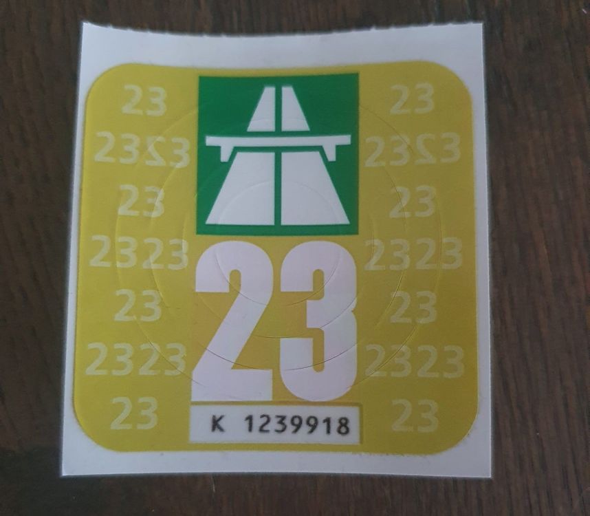 Autobahn-Vignette 2023 - NEU | Kaufen auf Ricardo