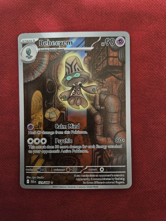 Beheeyem 121/086 Pokémon Black Bolt EN Ab 1.- (Neu (gemäss Beschreibung ...