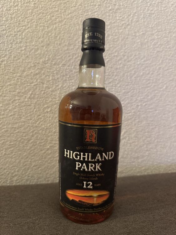 Highland Park old Label RARITÄT (Neu und originalverpackt) in Hergiswil ...