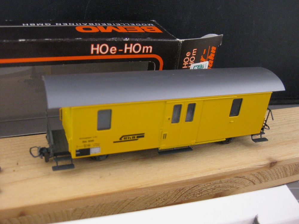 Bemo 2270 RhB Werkzeugwagen Xbk 9089 gelb, in OVP, . | Kaufen auf Ricardo