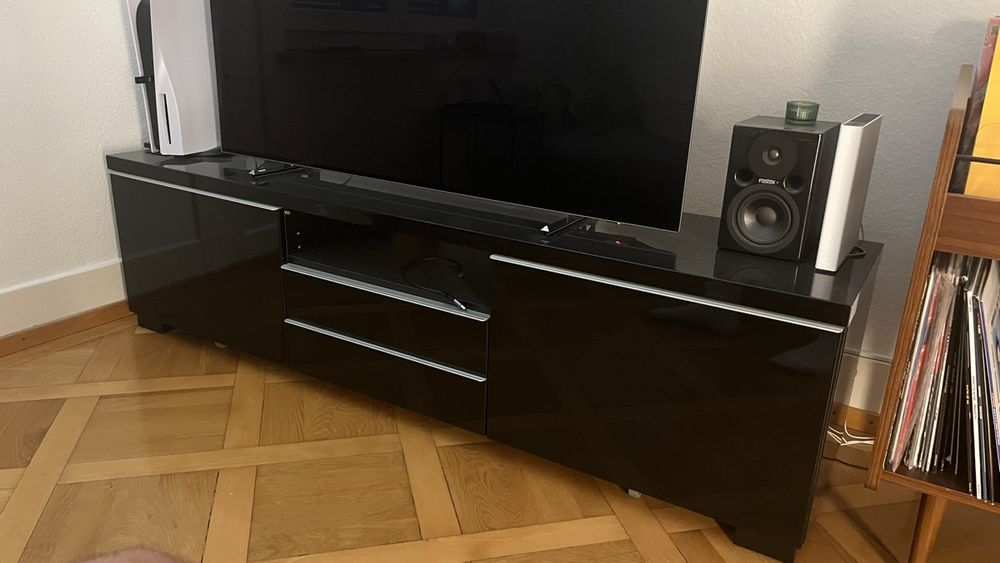 Tv Board Schwarz Ikea