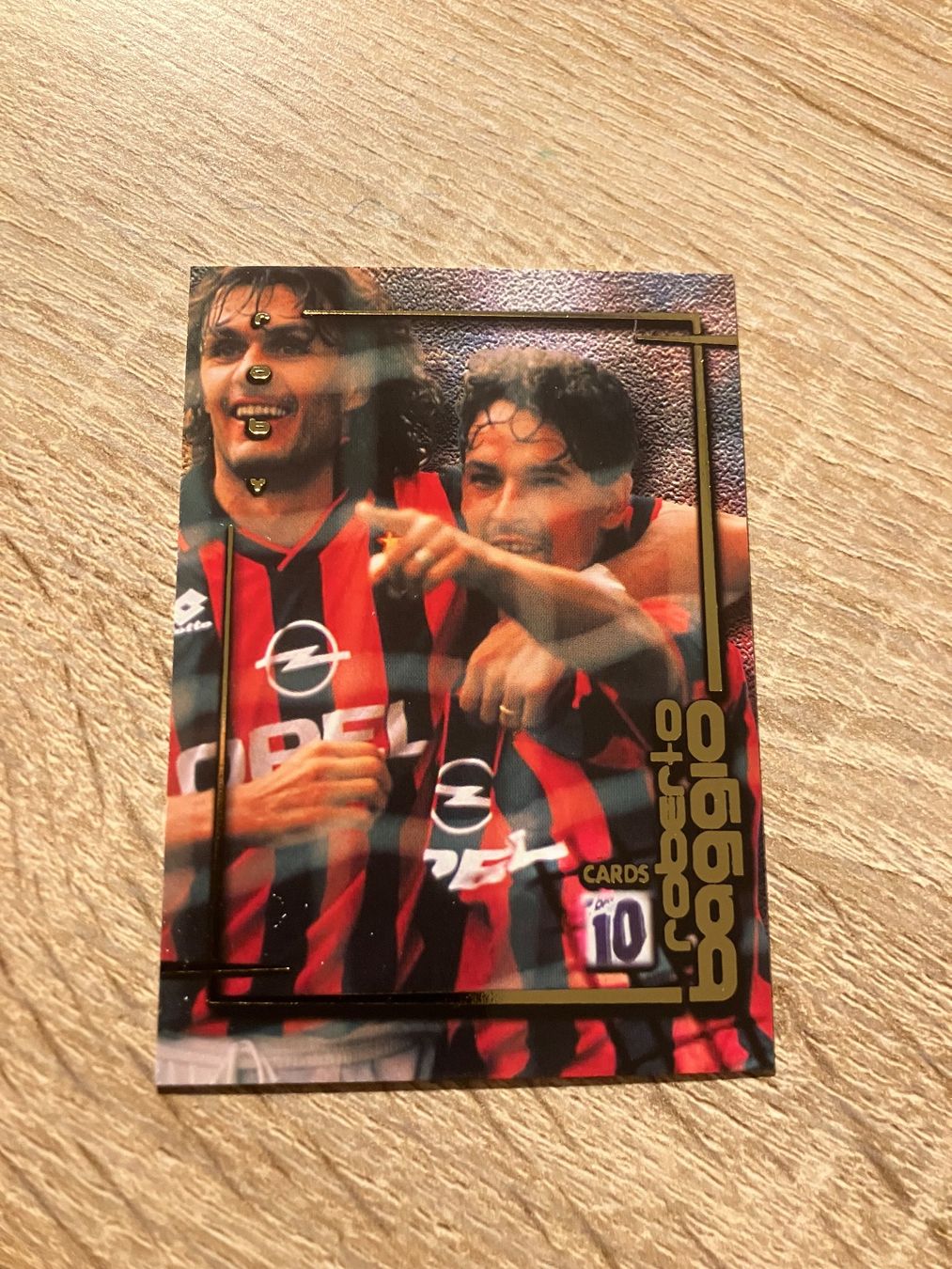 Panini Card Roberto Baggio 1999 Limited Edition AC Milan 31 (Neu ...