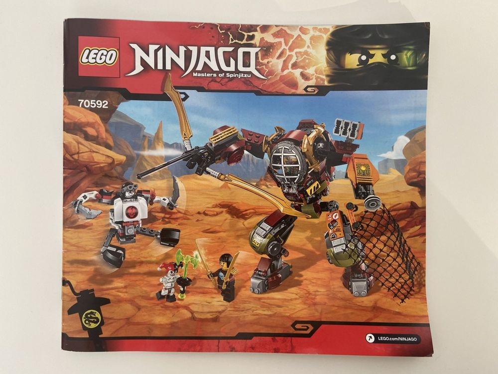 KOMPLETT LEGO Ninjago 70592 Salvage M.E.C. Gebraucht | Kaufen auf Ricardo