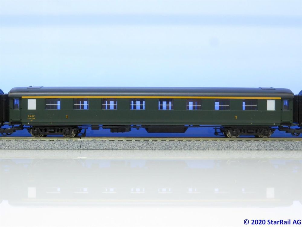 Roco 44119 4-teiliges Personenwagen Set SNCF Ep. IV (Neuf (Voir ...