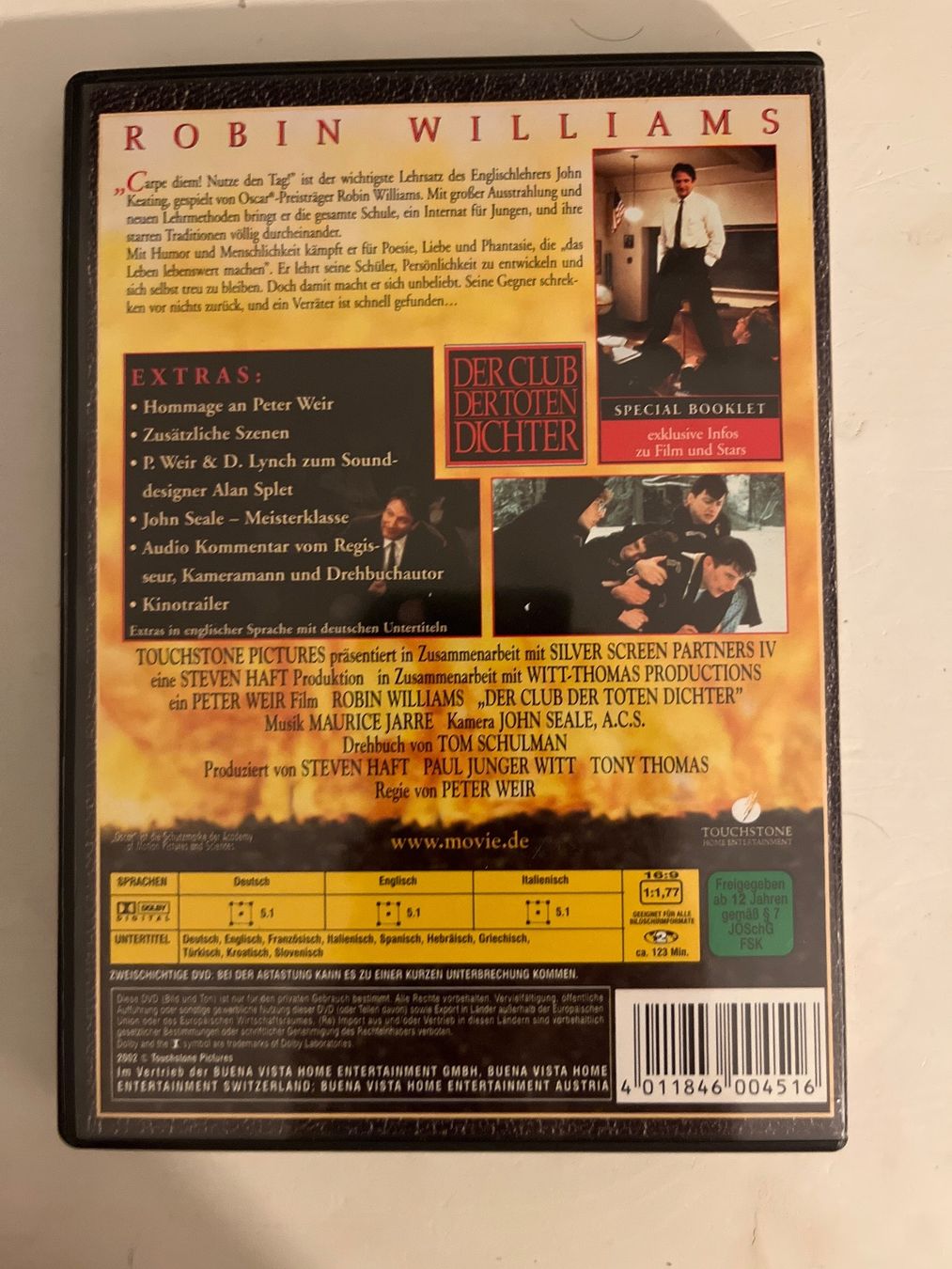 Der Club der Toten Dichter (2002) DVD 📀 - Robin Williams (Neu (gemäss Beschreibung)) in Sierre ...